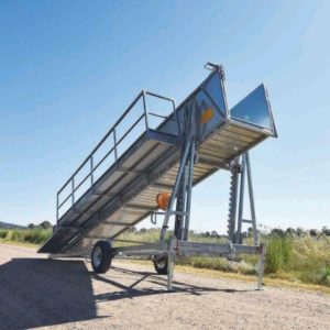8.0m Mobile Adjustable Loading Ramp - ProWay