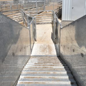 3.3m Permanent Adjustable Floor Loading Ramp - ProWay