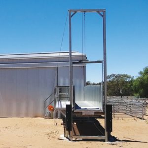 Permanent Adjustable Loading Ramp from Shed - ProWay